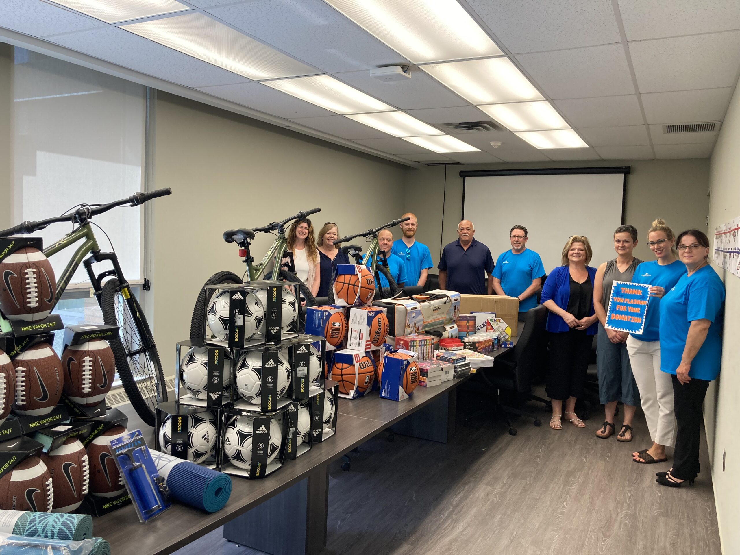 Plasman Ambassadors Deliver Donations to Maryvale - Plasman