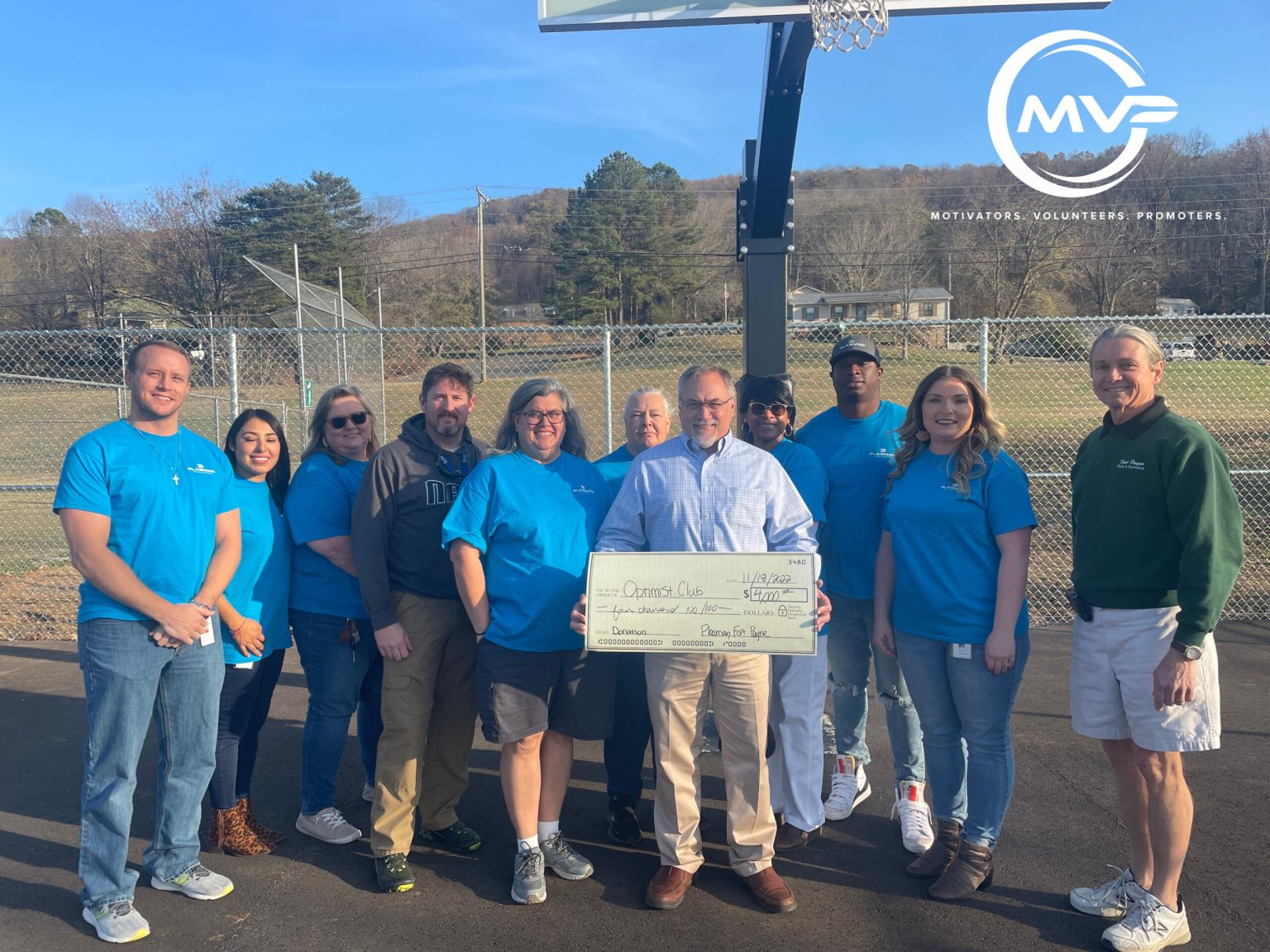 Plasman Fort Payne Manufacturing donates towards community basketball ...