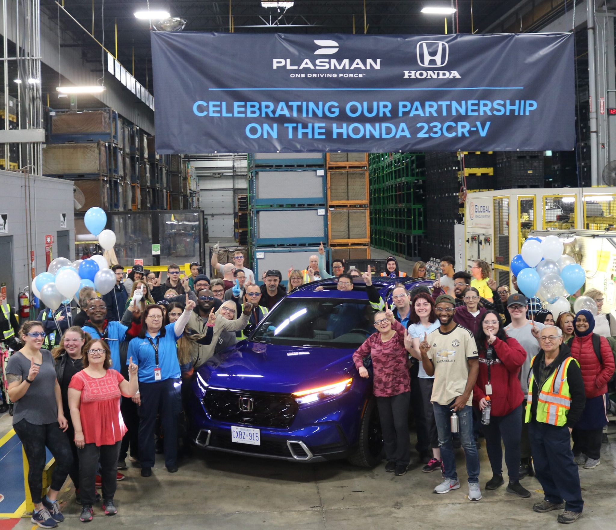 Plasman celebrates launch of Honda 2023 CR-V - Plasman