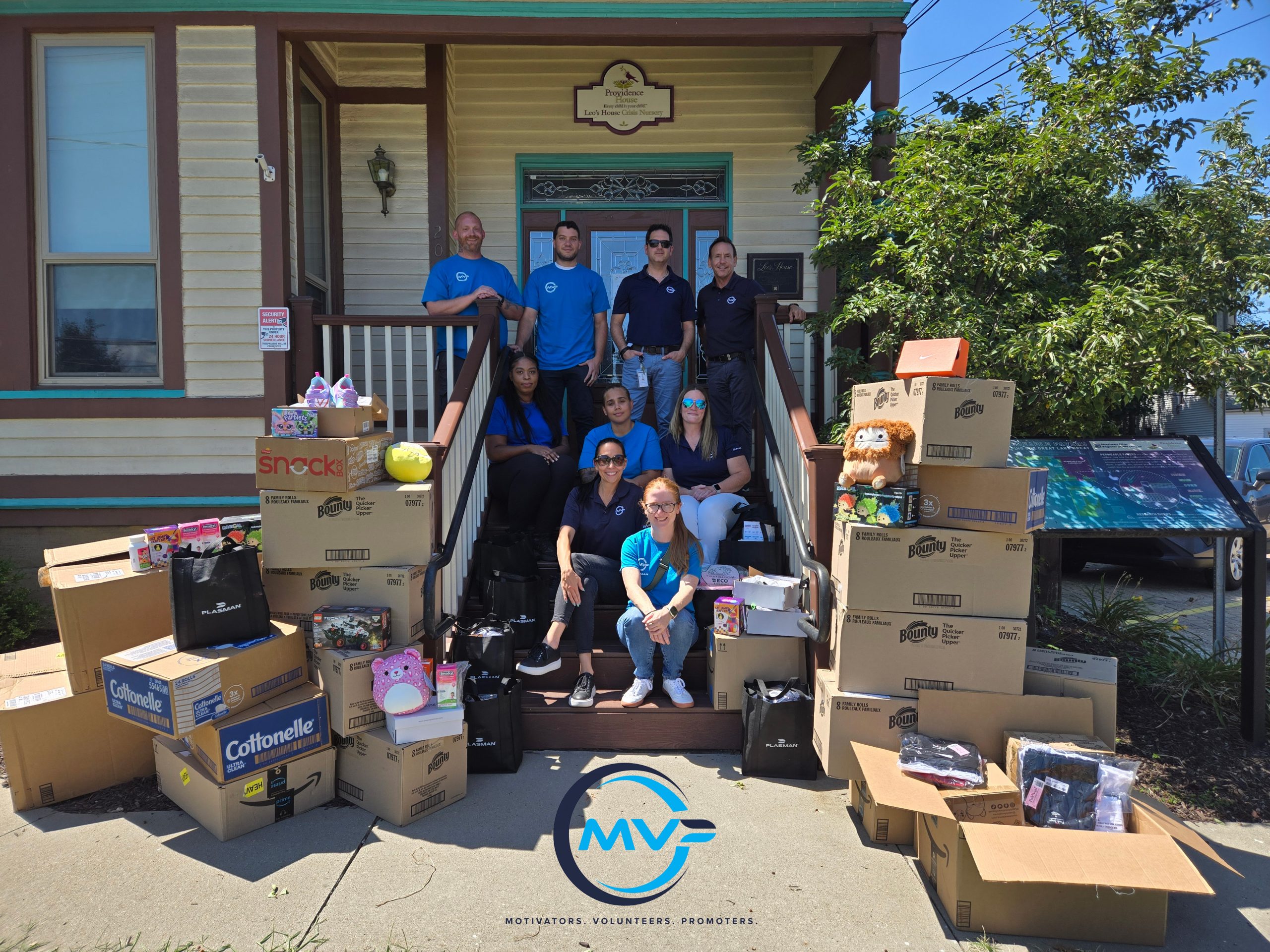 Cleveland Manufacturing MVP ambassadors donate to Providence House ...
